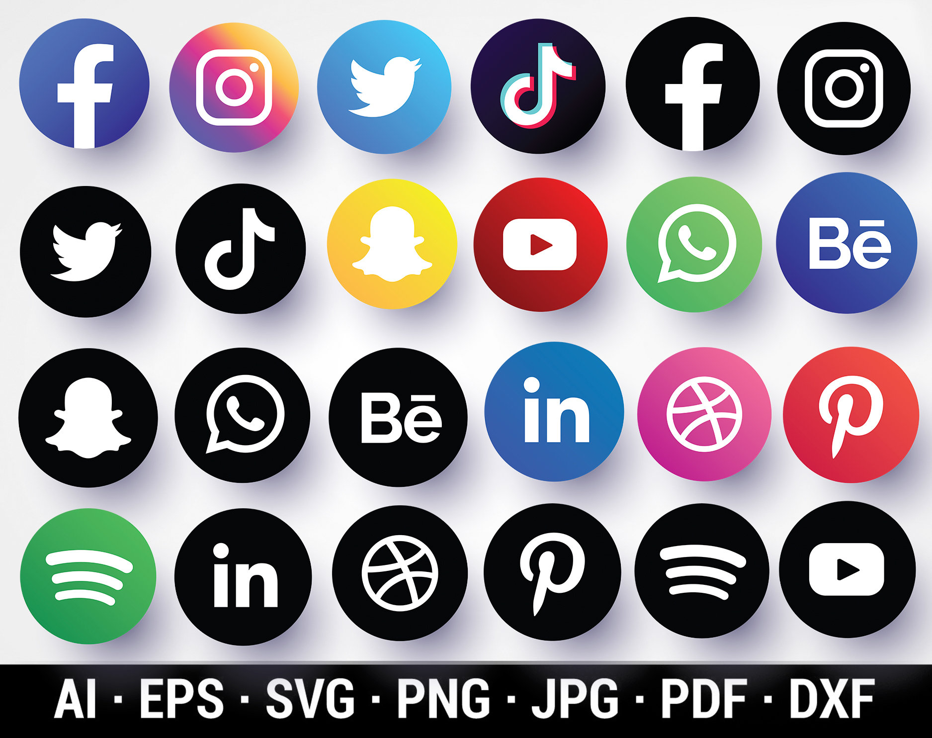 Social Media Svg Social Media Icons Social Network Svg - Etsy Canada