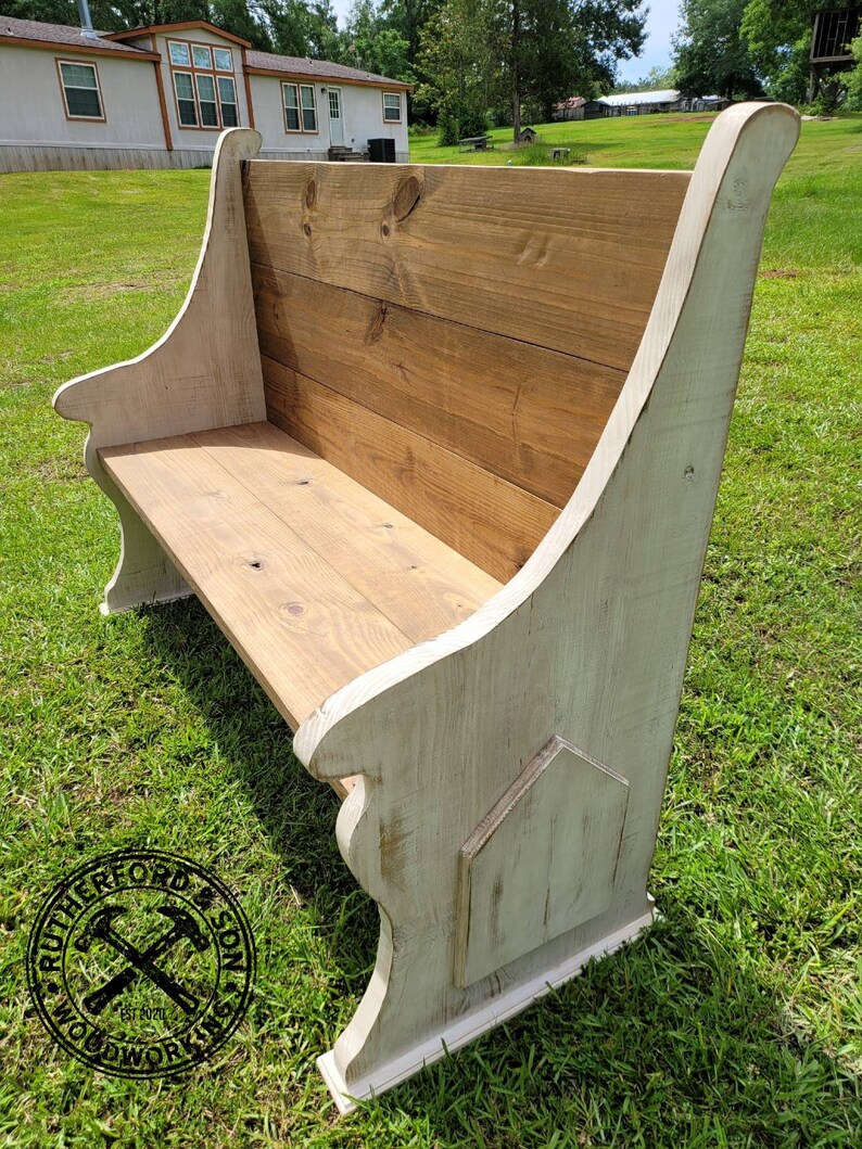 Custom Church Pew Bench - Etsy