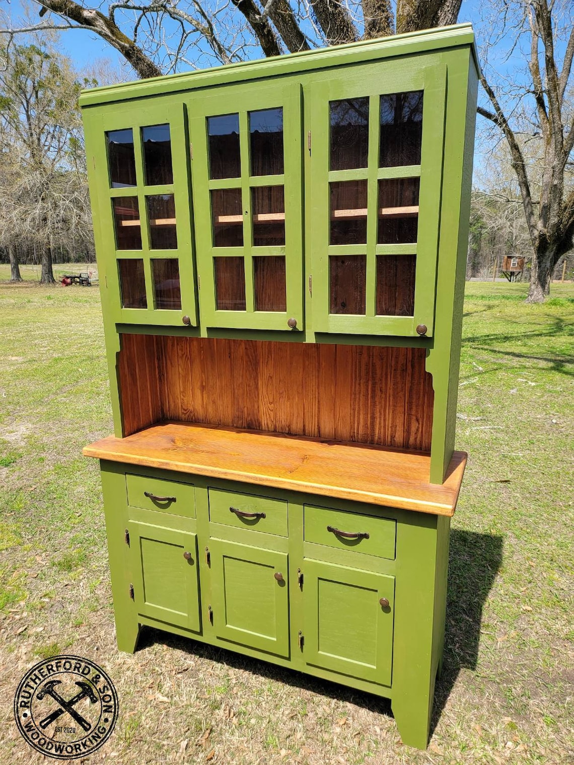 Farmhouse Kitchen Hutch - Etsy
