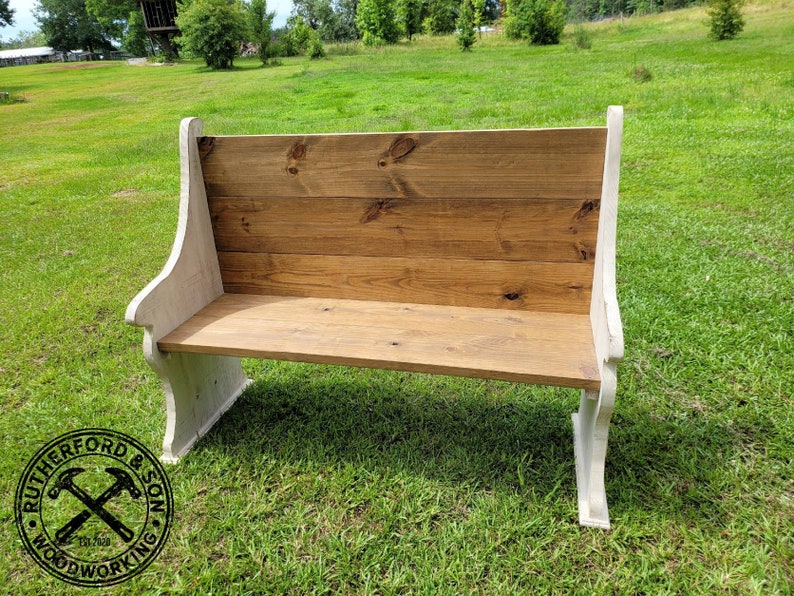Custom Church Pew Bench - Etsy