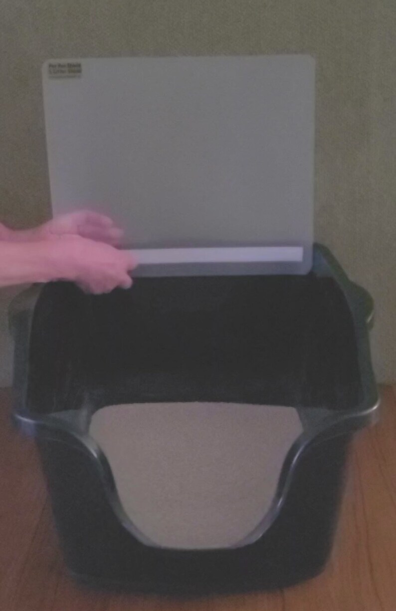 Litter Shield Cat Litter Box Litter Pan Litter Guard Cats - Etsy