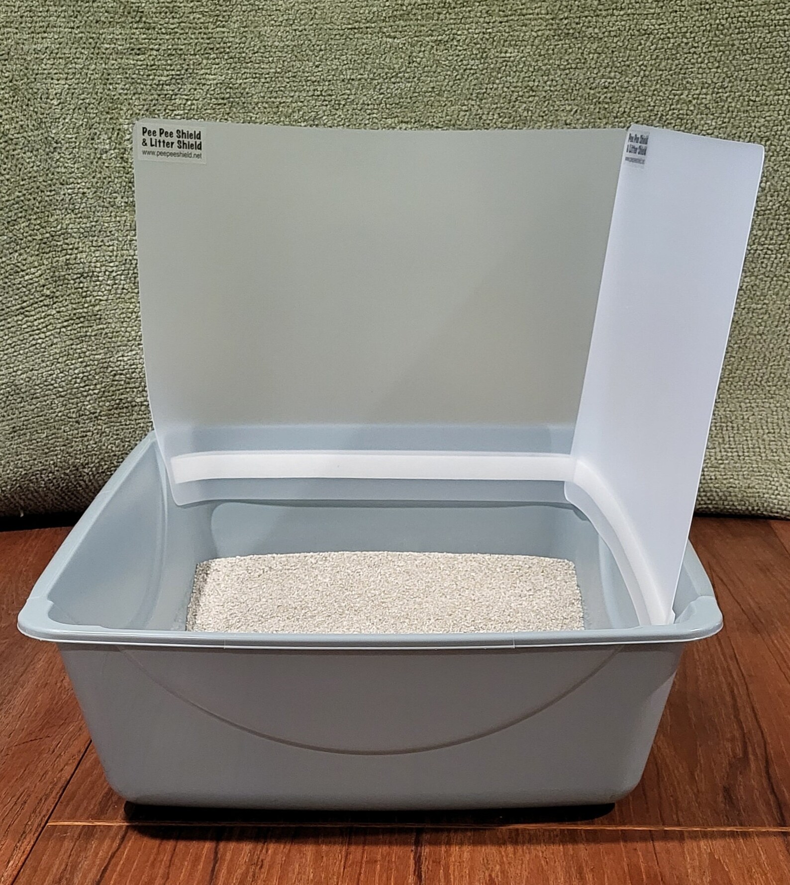 Litter Shield Cat Litter Box Litter Pan Litter Guard Cats - Etsy