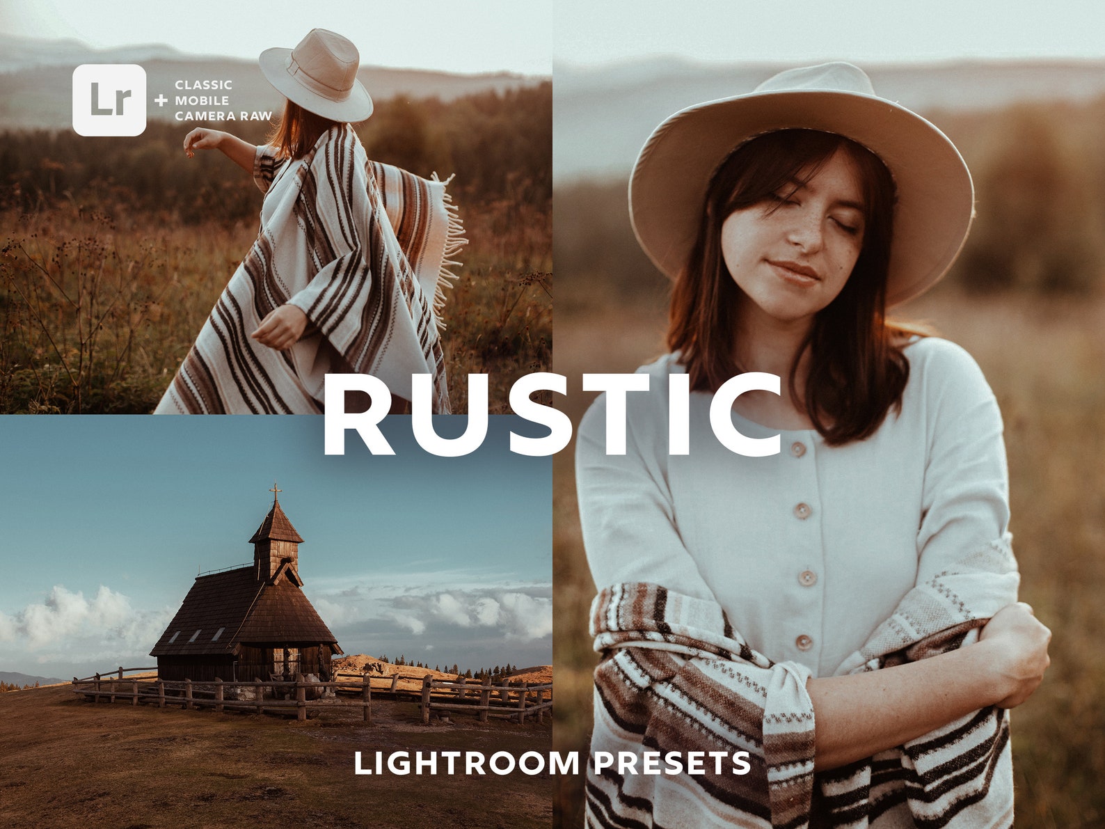 10 RUSTIC Lightroom Presets, Vintage Presets, Instagram Filter, Vintage ...