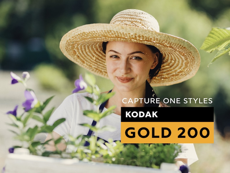 10 Kodak Gold 200 Capture One Styles, Film Aesthetics C1 Style Pack ...