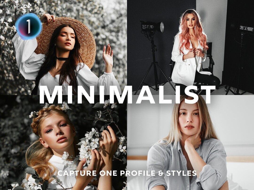 Capture One Styles, Minimalist Capture One Profile, Skin Tone Presets ...
