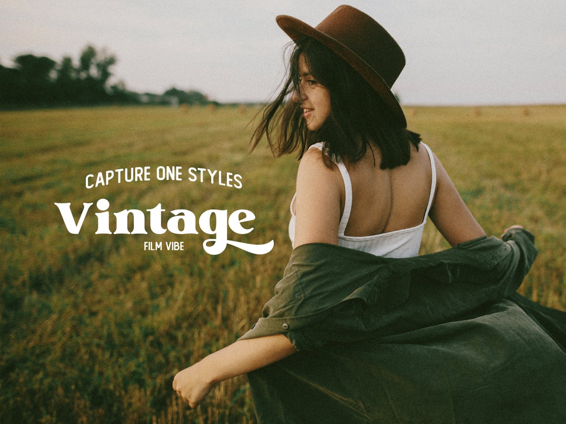 10 Vintage Film Capture One Style Pack Retro Styles | Etsy