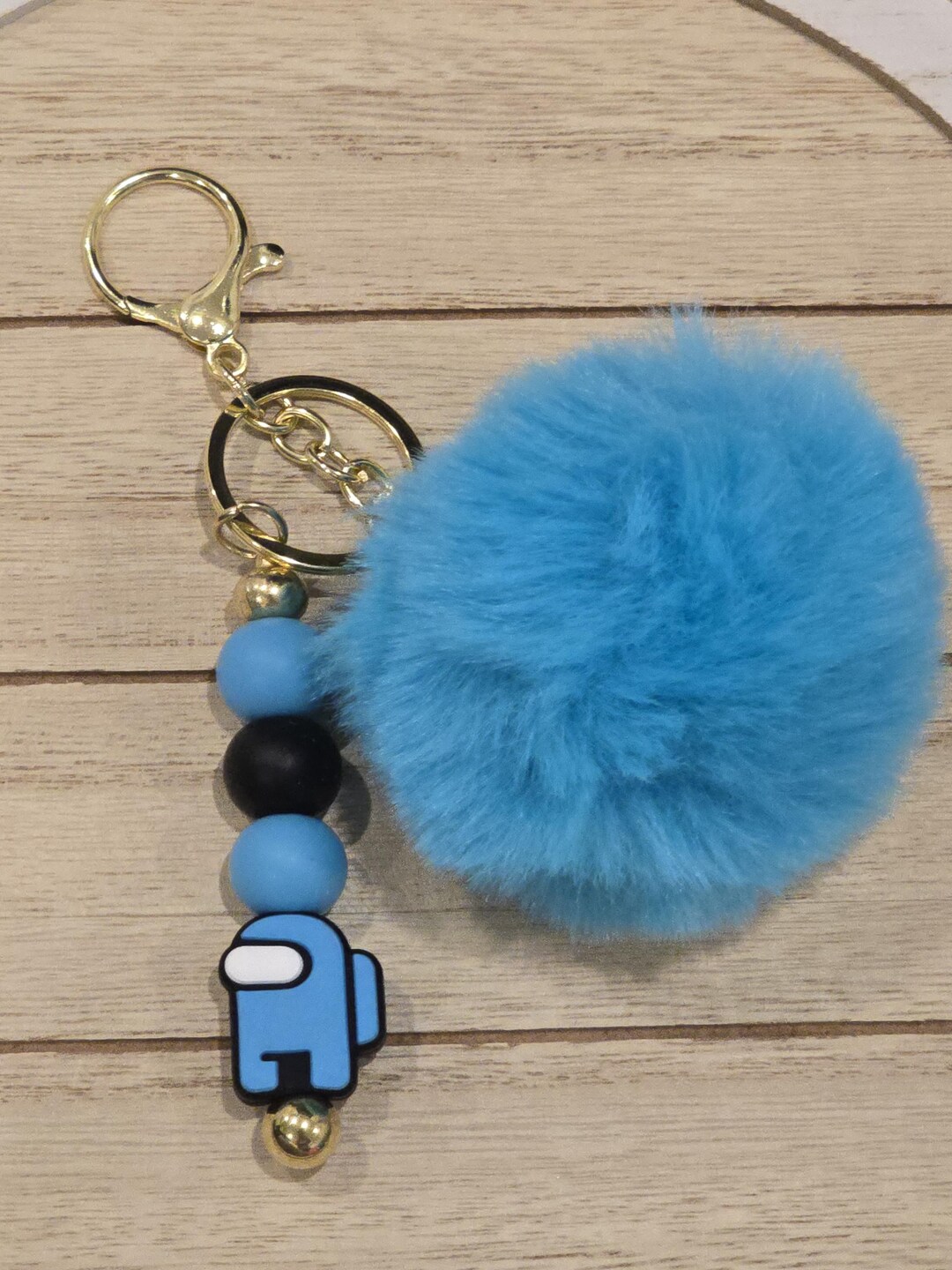 Blue Among Us “imposter Vibes” Keychain - Etsy