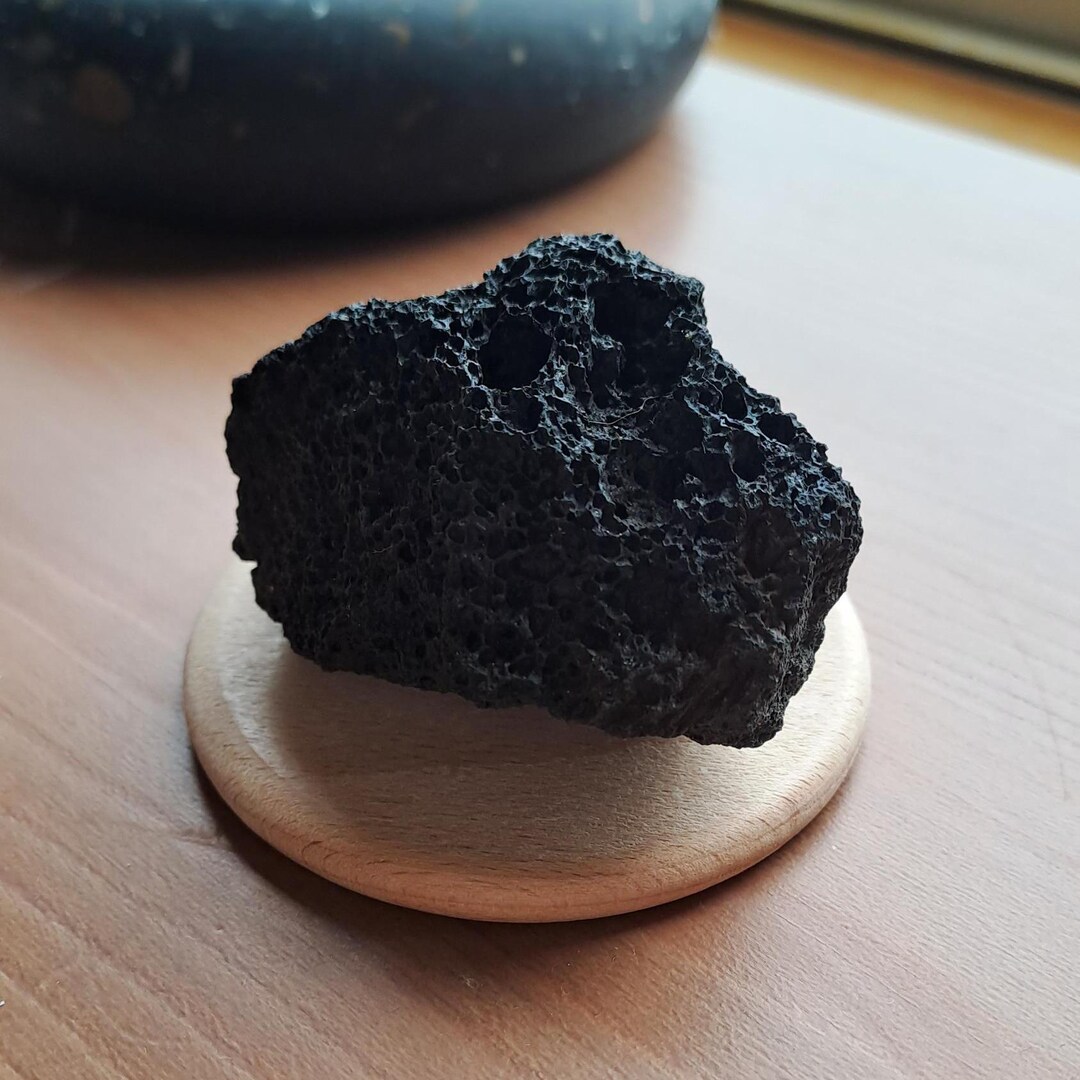 Mineral Diffuser With Wood Base/ Volcanic Stones / Mineral Stones/ Lava ...