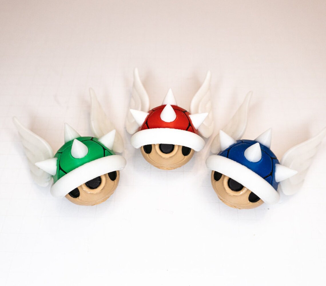 Mario Kart Spiky Turtle Shells - Etsy UK