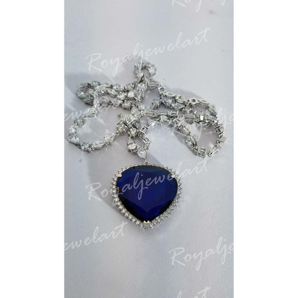 Heart of the Ocean Necklace Titanic Movie Inspired Necklace - Etsy