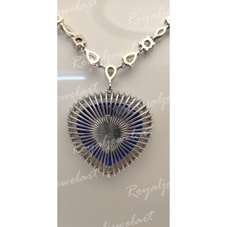 Heart of the Ocean Necklace, Titanic Movie Inspired Necklace, Heart ...