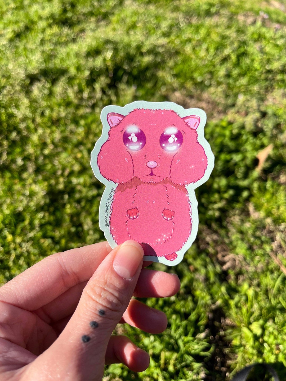 Hammy the Hamster Sticker Decal - Etsy