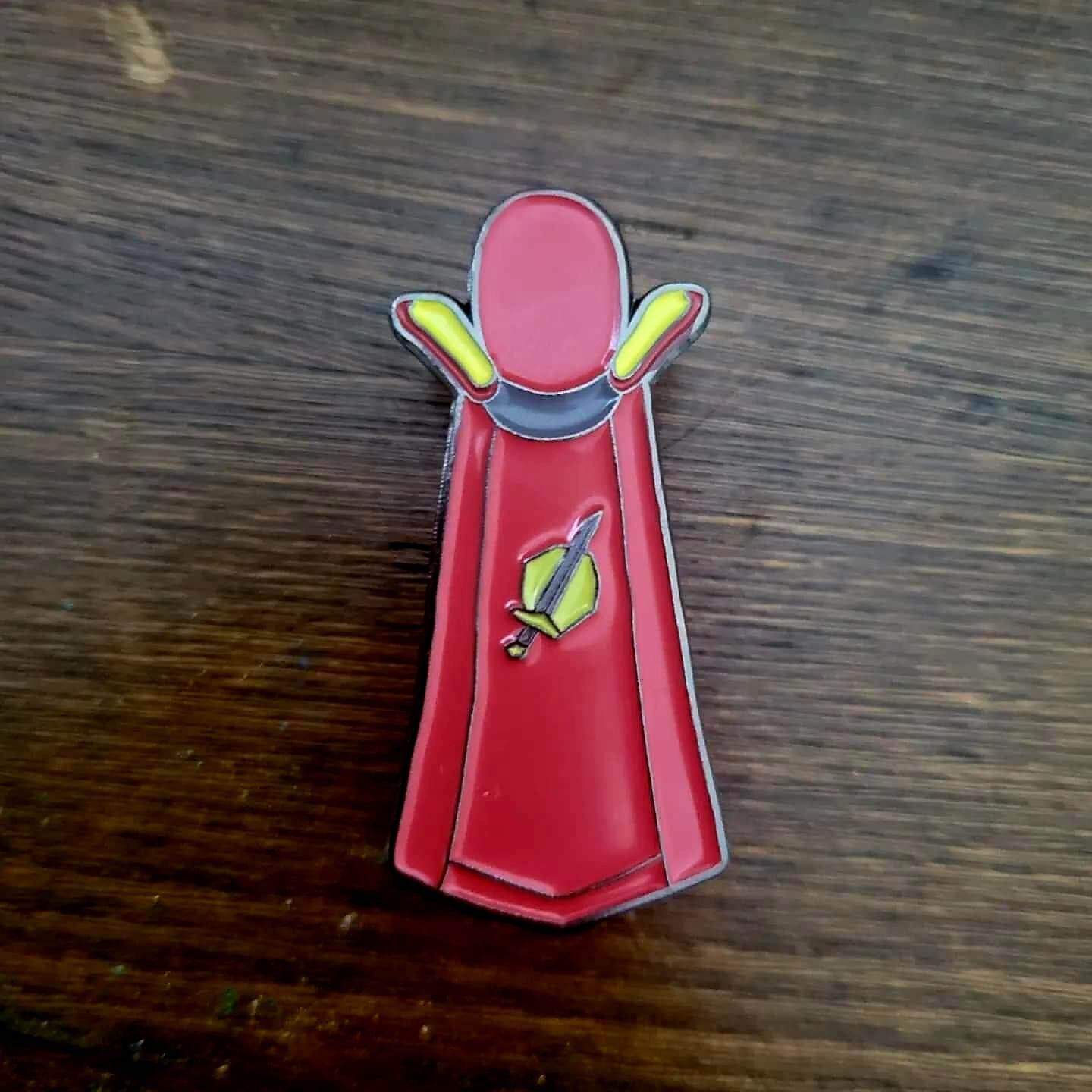 Attack Skill Cape Themed Enamel Festival Pin - Etsy