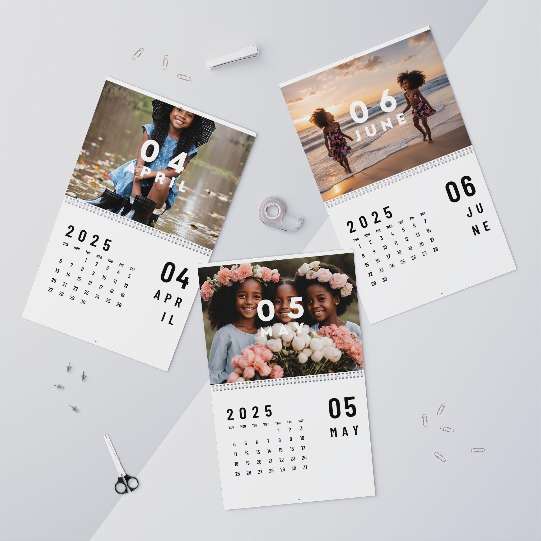 2025 Pretty Girls Rock: Stylish & Empowering Wall Calendar for Young ...