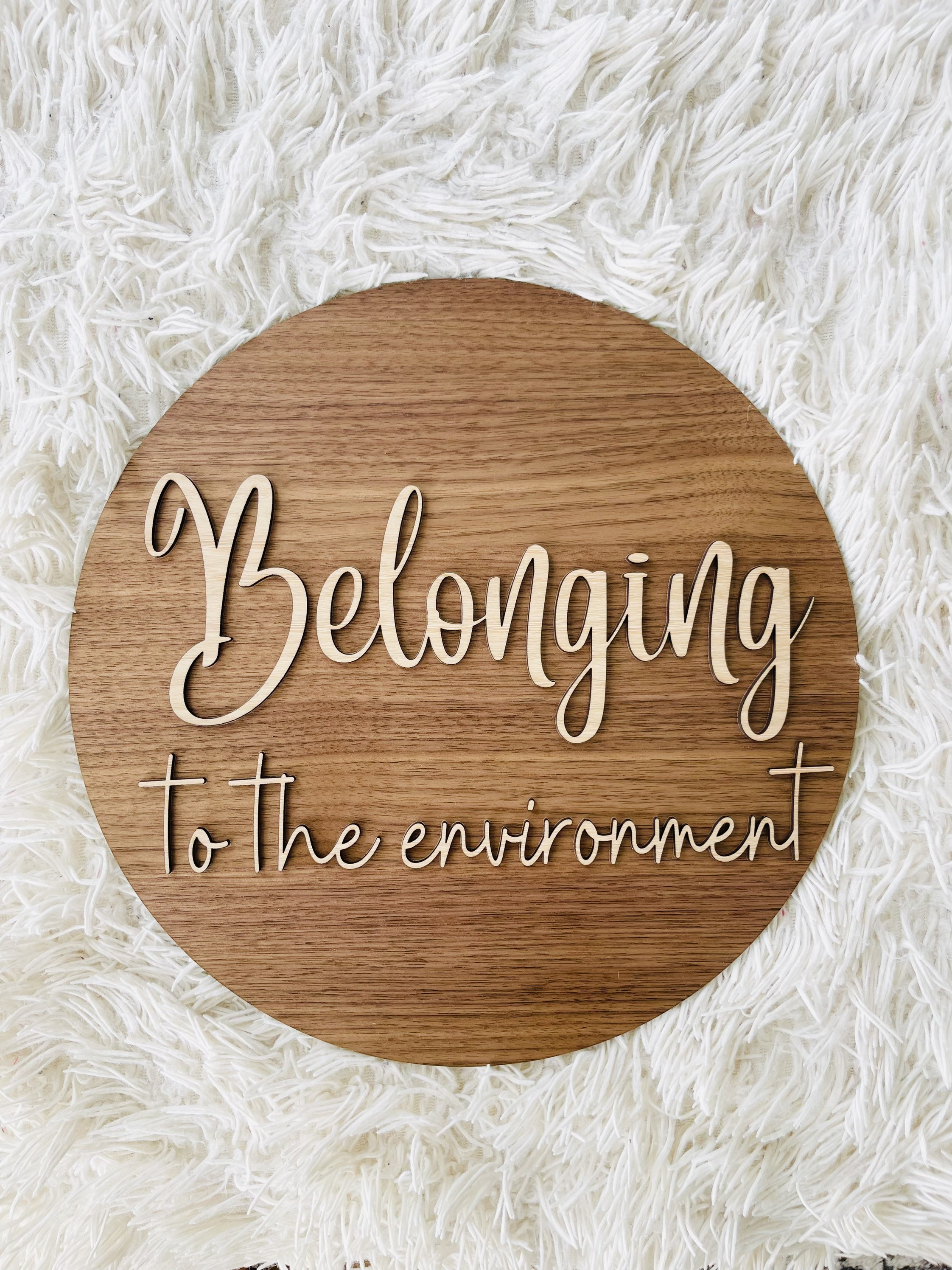 Belonging Being Becoming Signs Set Wall Decor Title Signs | Etsy Australia