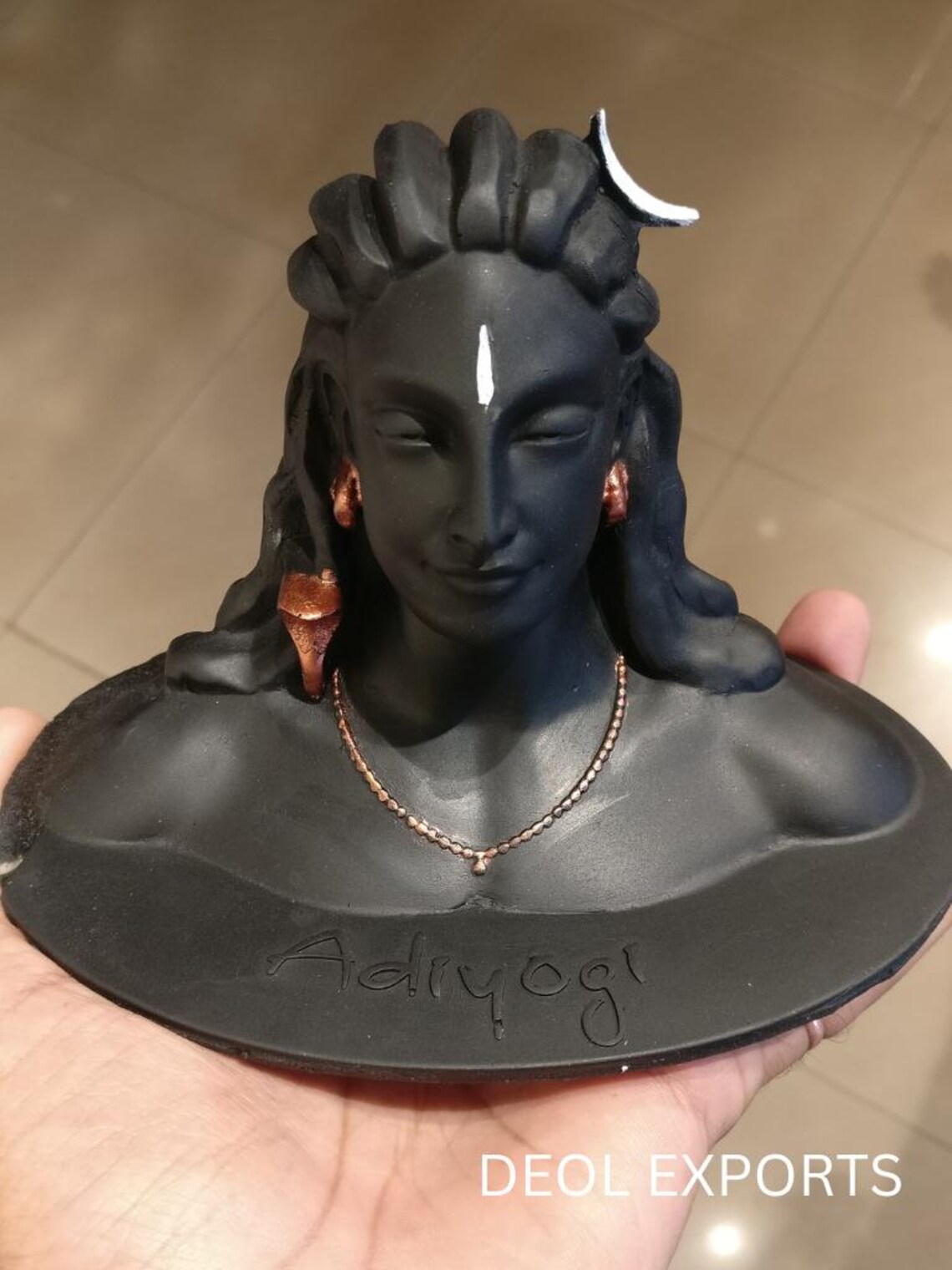 Lord Adiyogi Mahadev , Adiyogi Statue for Car Dashboard and Pooja Room ...