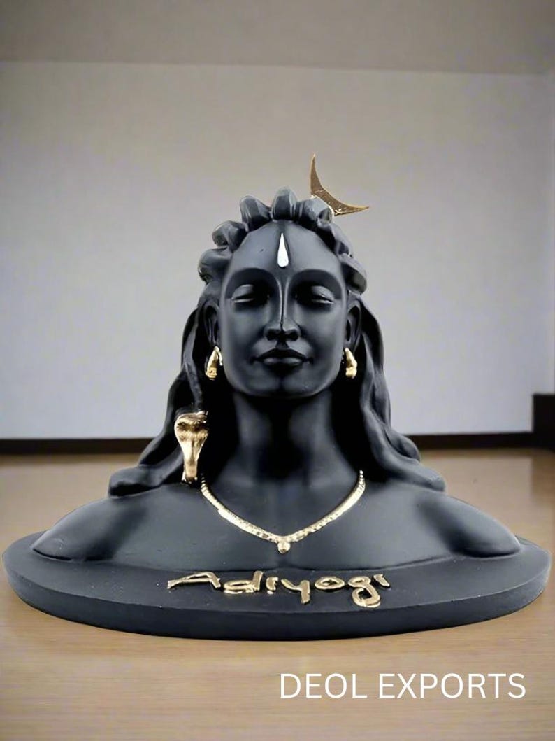 Lord Adiyogi Mahadev , Adiyogi Statue for Car Dashboard and Pooja Room ...