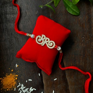 BRO Rakhi for Raksha Bandhan Pack of 2 Handmade Rakhis Brothers Sister ...
