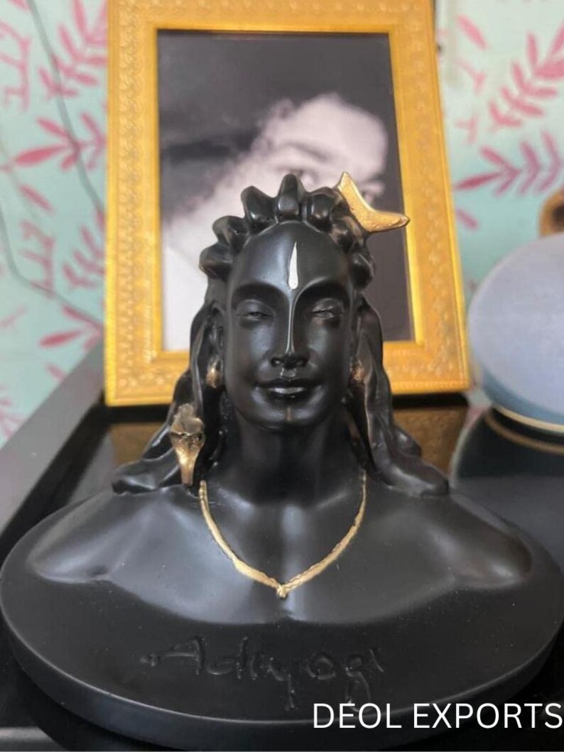 Lord Adiyogi Mahadev , Adiyogi Statue for Car Dashboard and Pooja Room ...