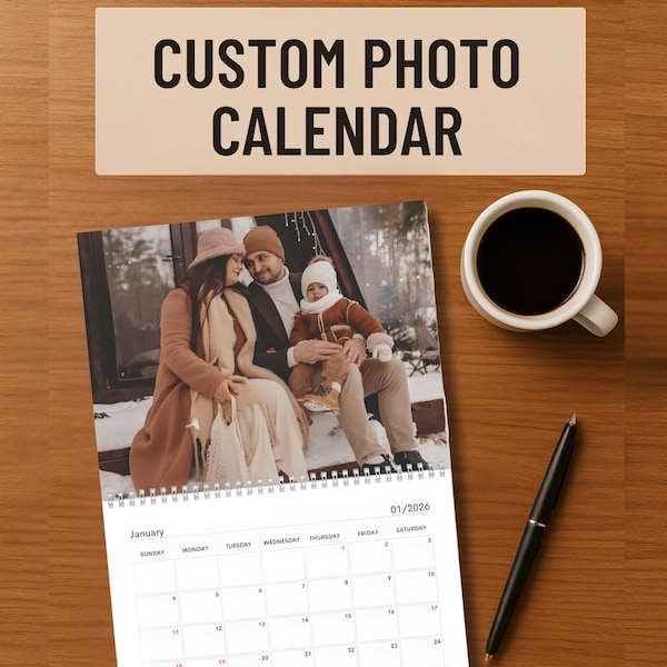 Custom Holiday Calendar - Etsy