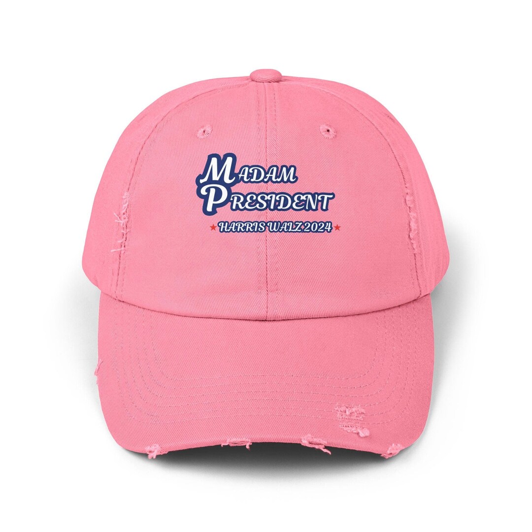 Madam President 2024 Hat, Harriz Walz 2024 Hat, Vote Kamala Harris 2024 ...
