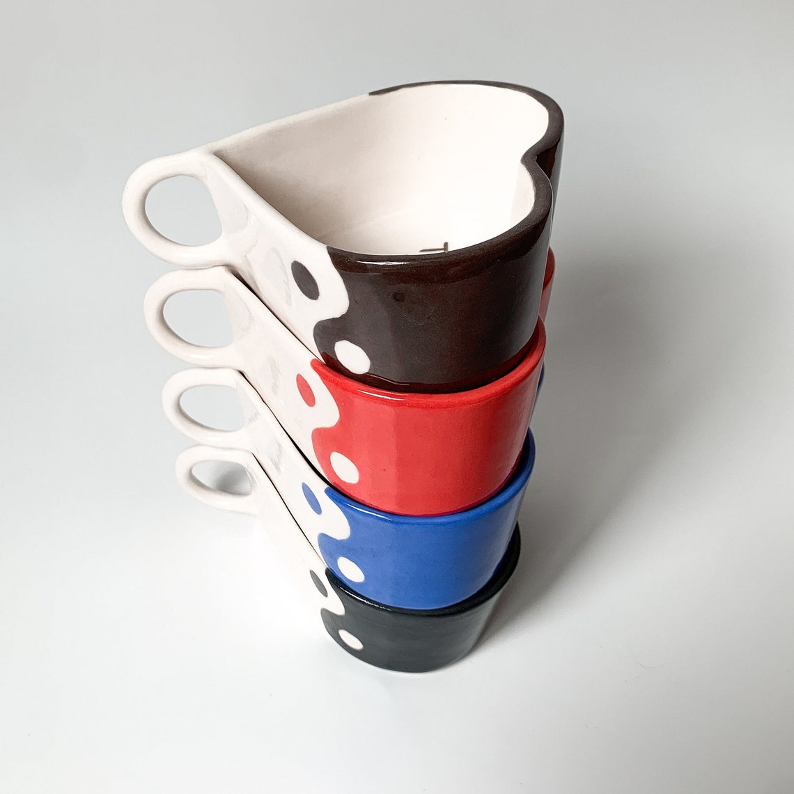Yin to My Yang Handmade and Hand Painted Ceramic Mug Unique - Etsy