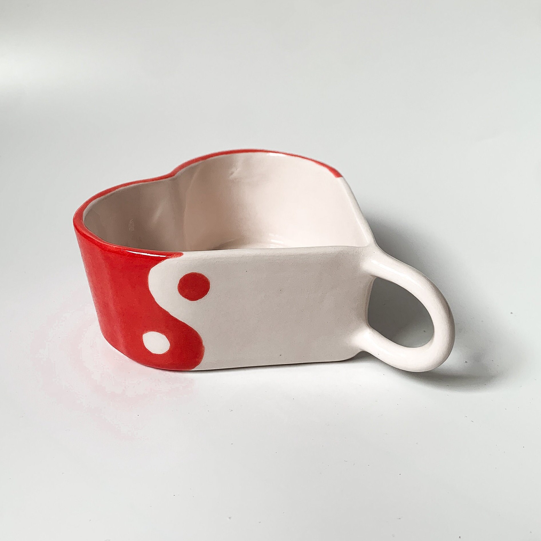 Yin to My Yang Handmade and Hand Painted Ceramic Mug Unique - Etsy