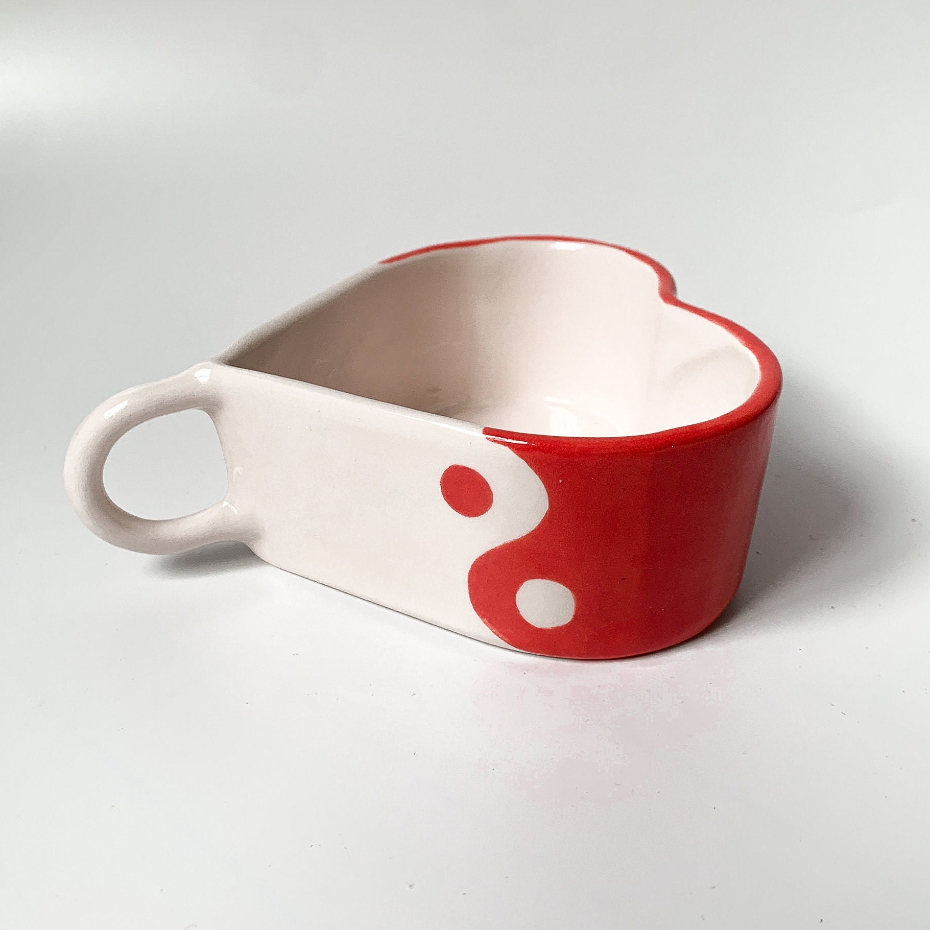 Yin to My Yang Handmade and Hand Painted Ceramic Mug Unique - Etsy