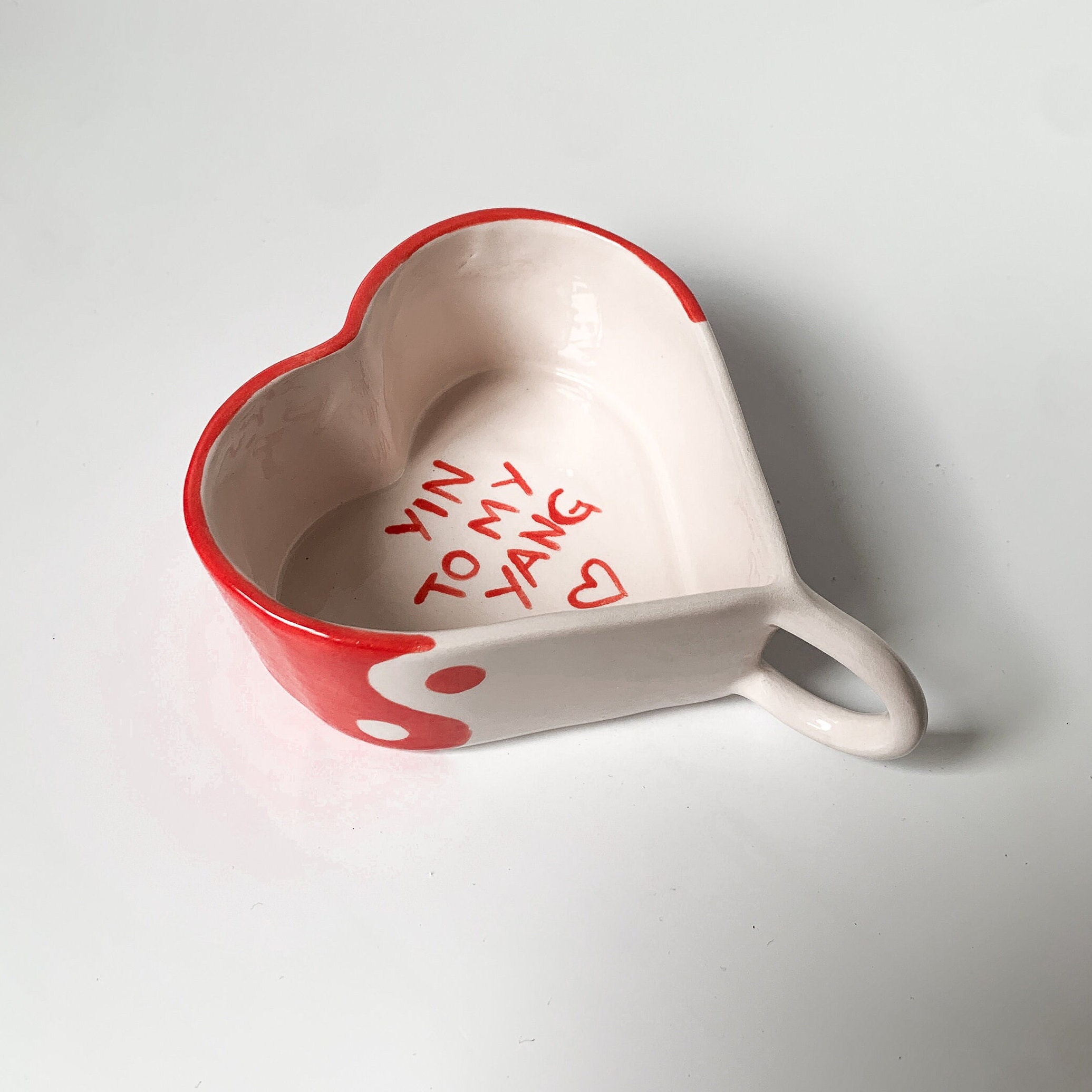 Yin to My Yang Handmade and Hand Painted Ceramic Mug Unique - Etsy