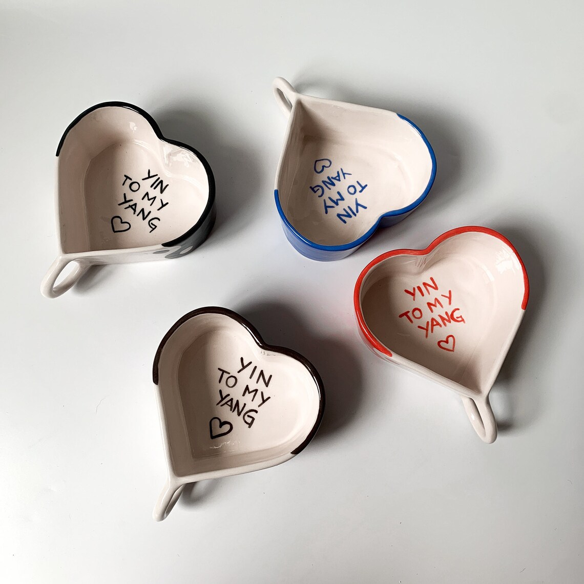 Yin to My Yang Handmade and Hand Painted Ceramic Mug Unique - Etsy