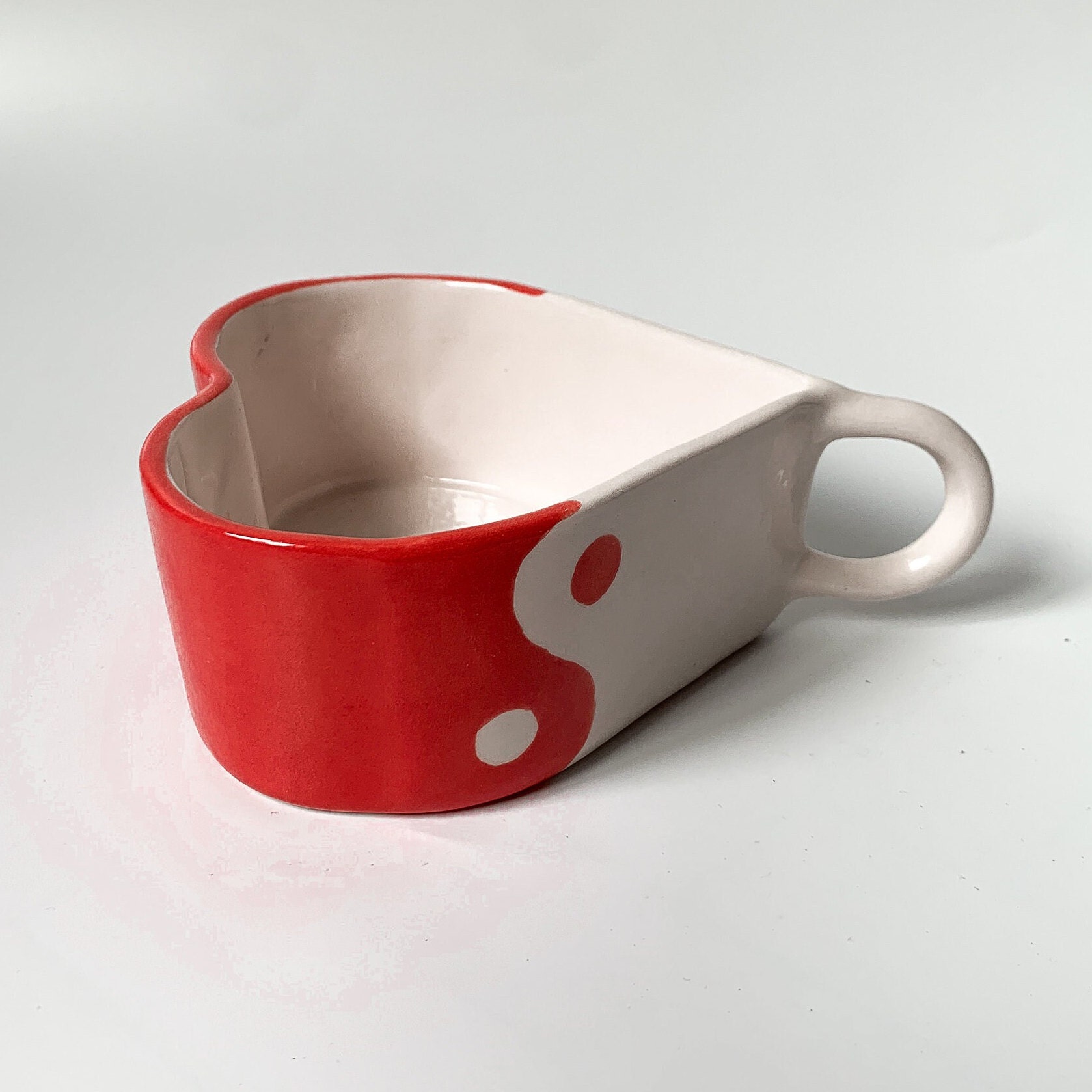 Yin to My Yang Handmade and Hand Painted Ceramic Mug Unique - Etsy