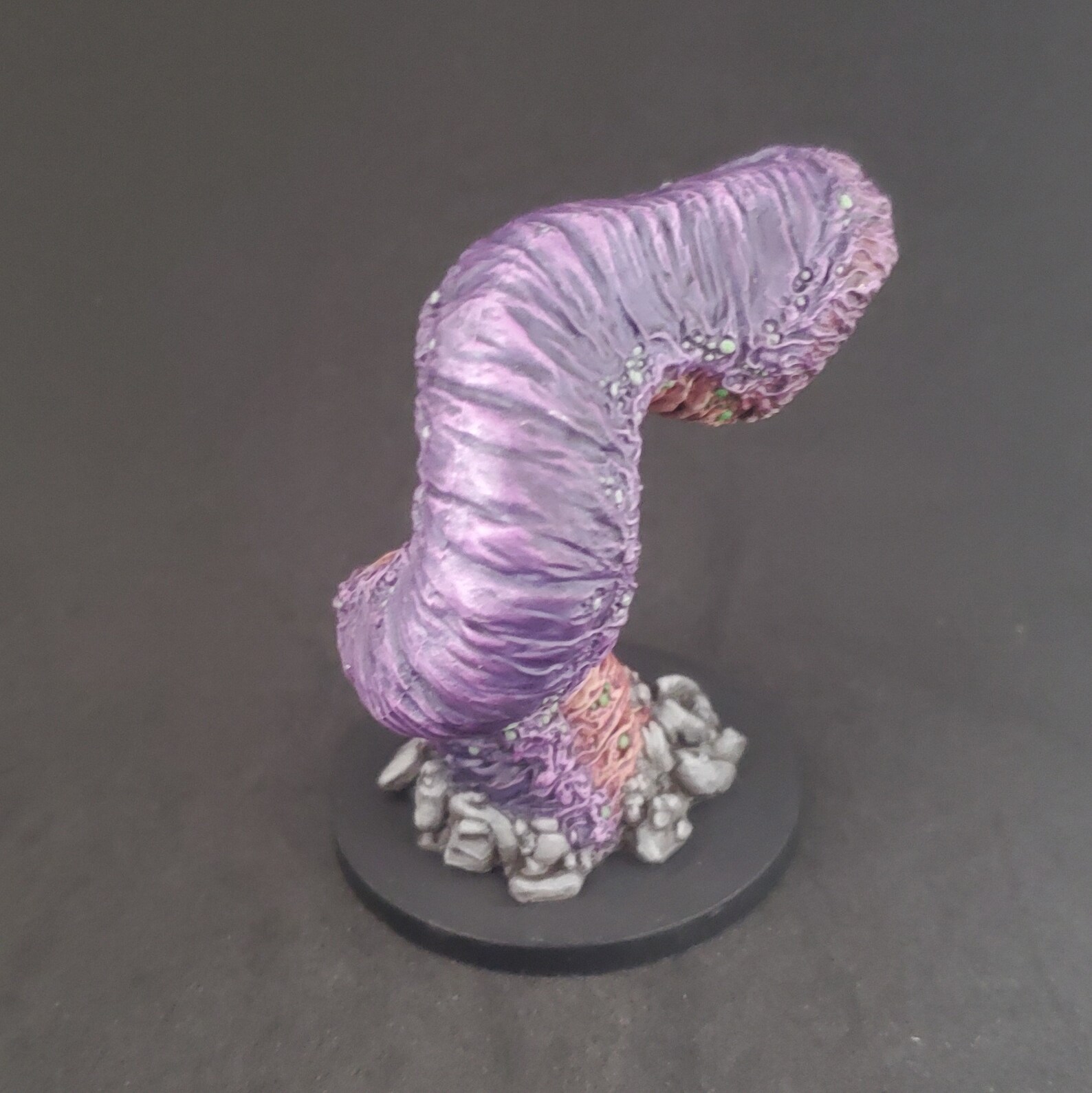 Purple Worm D&D Miniature Hand Painted Reaper Miniatures - Etsy