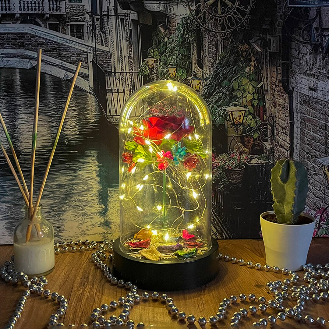 Lovee Beauty and the Beast Rose Anniversary Gifte Lovely Gifted an ...