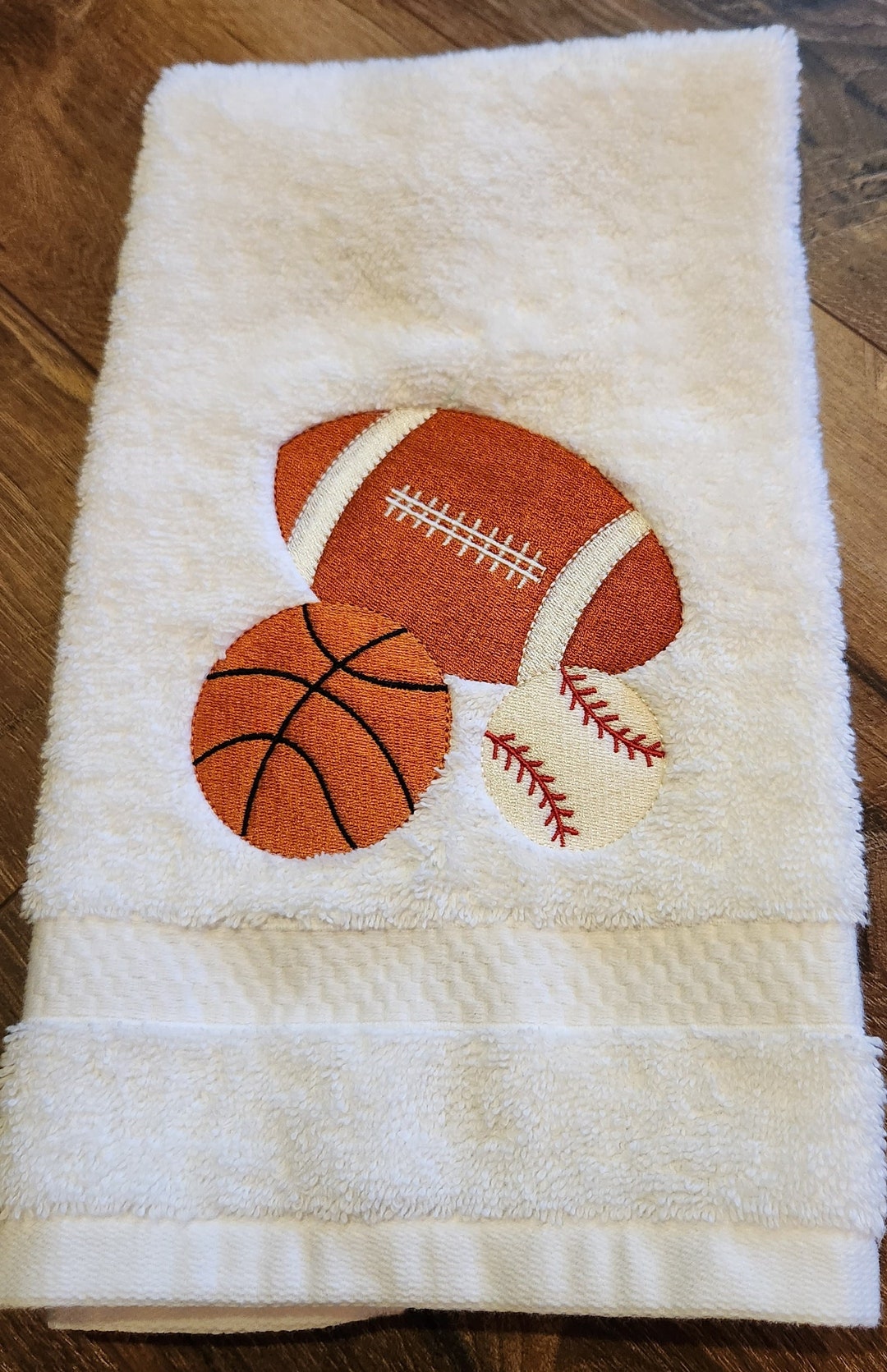 Personalized Sports Towel Football Basketball and Baseball Team Gift ...