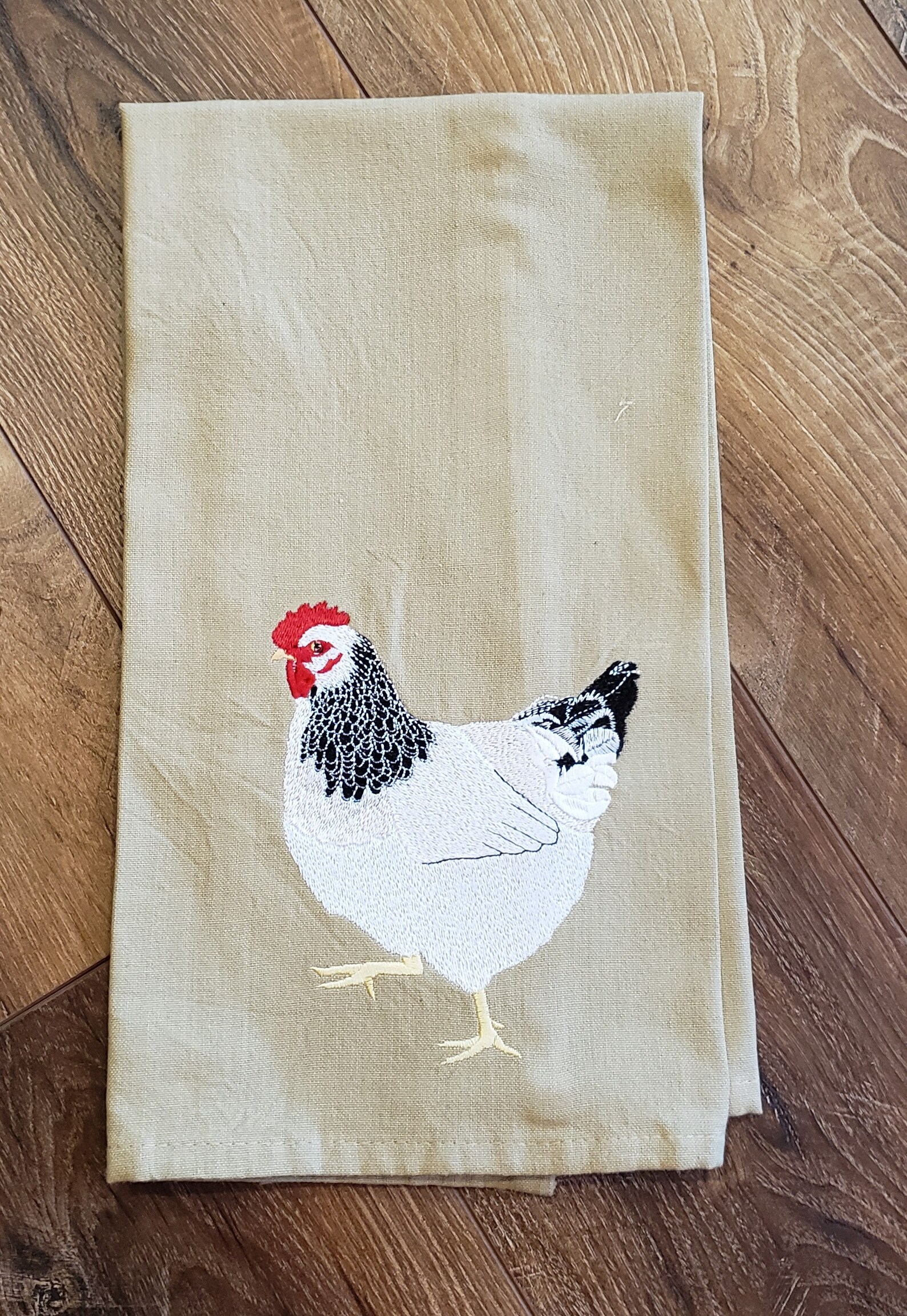 Hen Fluffy Chicken Kitchen Towel Cute Tea Towel Farmhouse - Etsy