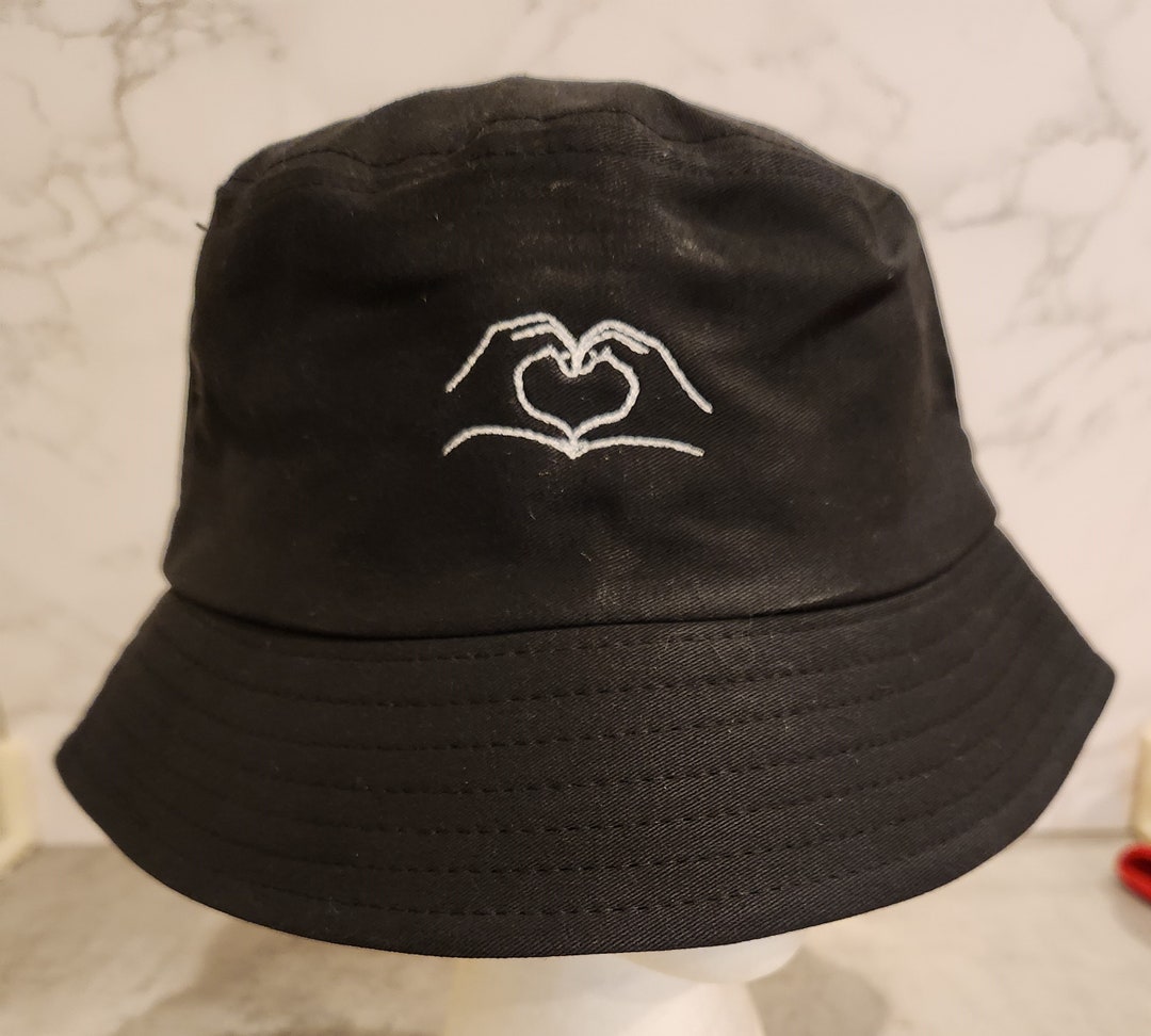 Hand Heart Bucket Hat Unisex Cool Trendy Summer Adult Teen Taylor Swift ...