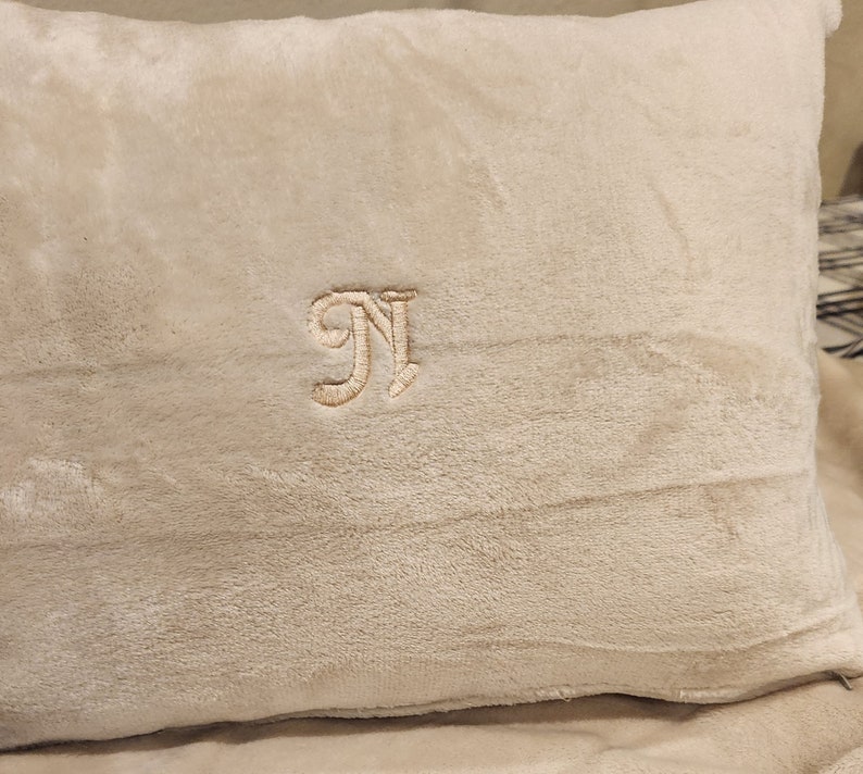 Personalized Lap Blanket and Pillow Soft Cuddly Senior Patient - Etsy