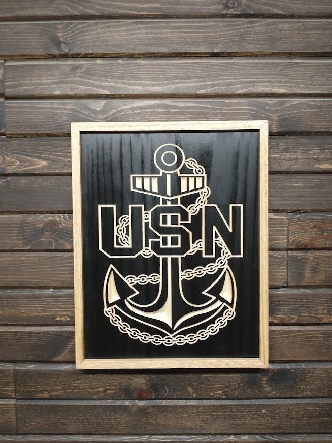 US Navy Chief Anchor - Etsy