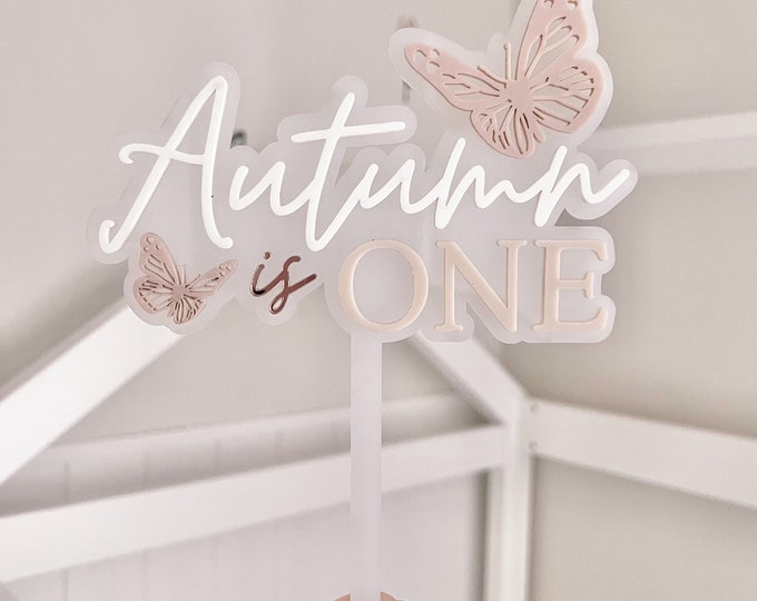 Mouse Ear Cake Topper Custom Cake Topper Mouse Ears Acrylic Cake Topper ...