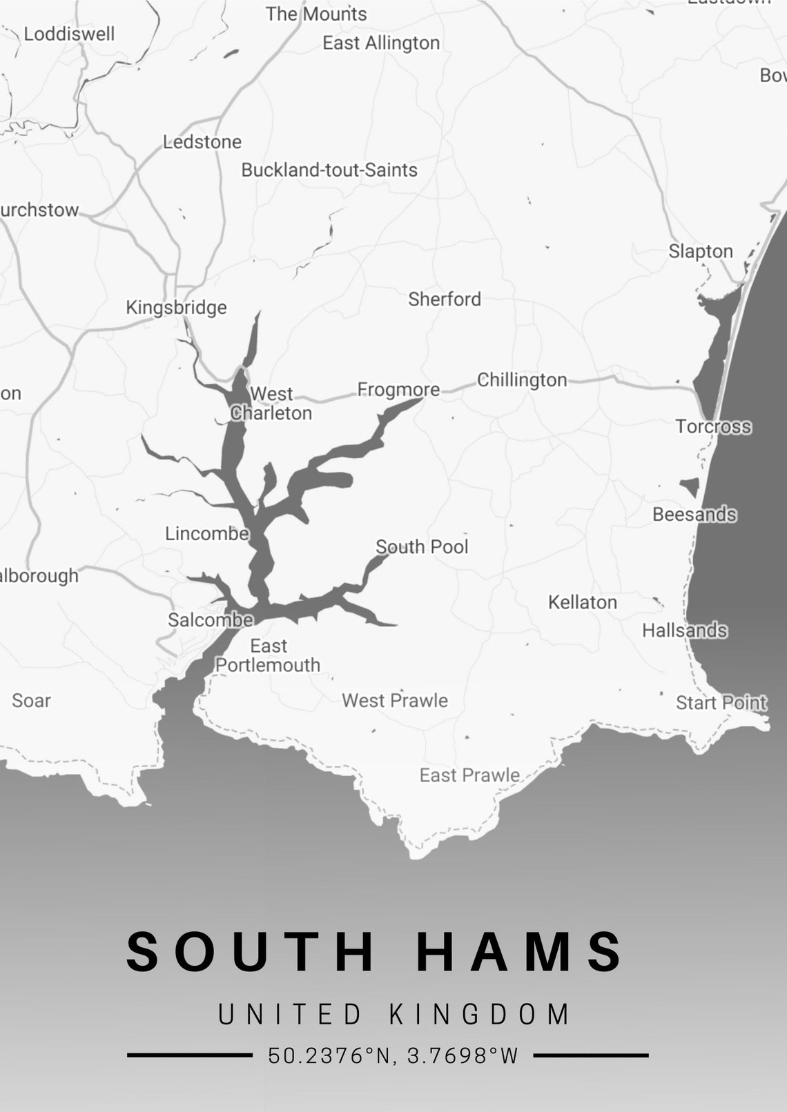 South Hams District: South Hams Devon Map – UKOBBQ