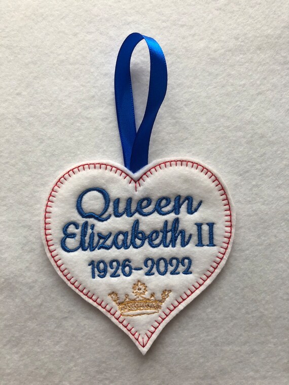 Queen Elizabeth Memorial Decoration Queen Decorations Royal - Etsy