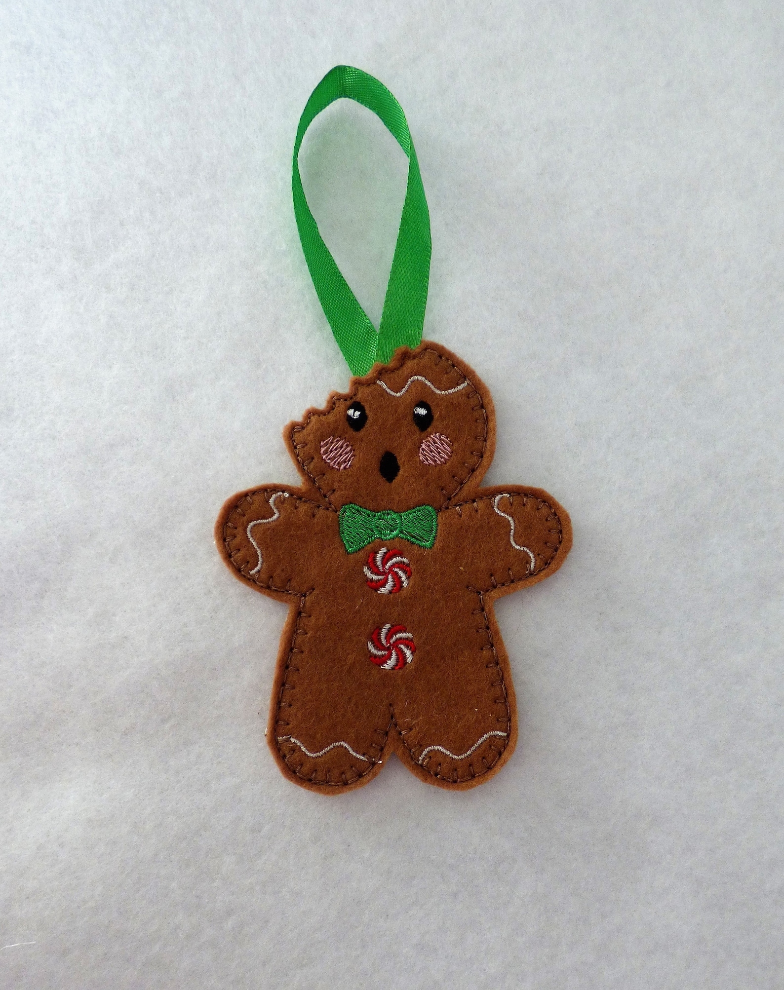 Bitten Ginger Bread Men Gingerbread Men Decoration - Etsy