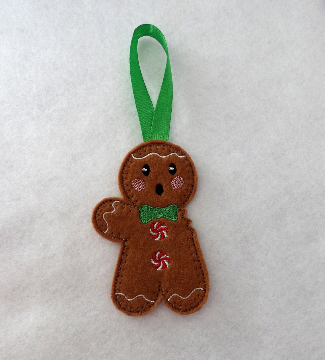 Bitten Ginger Bread Men Gingerbread Men Decoration - Etsy