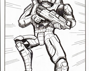 Traditional Art Sketch Commission | Ink | Pencil | Art - Etsy