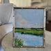 Abstract Marsh Print of 'golden Hour' by Amanda Oswalt, Water Oak ...