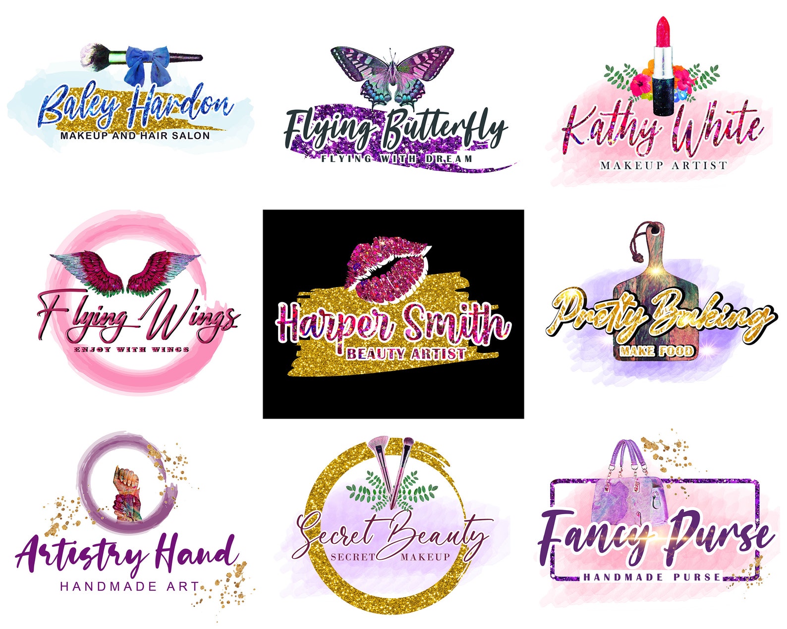 Custom Logo Design for Brand Instant Download Professional - Etsy