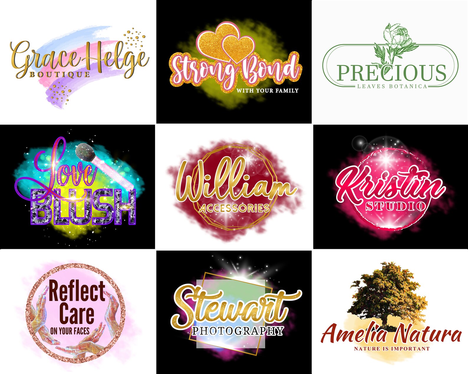 Custom Logo Design for Brand Instant Download Professional - Etsy