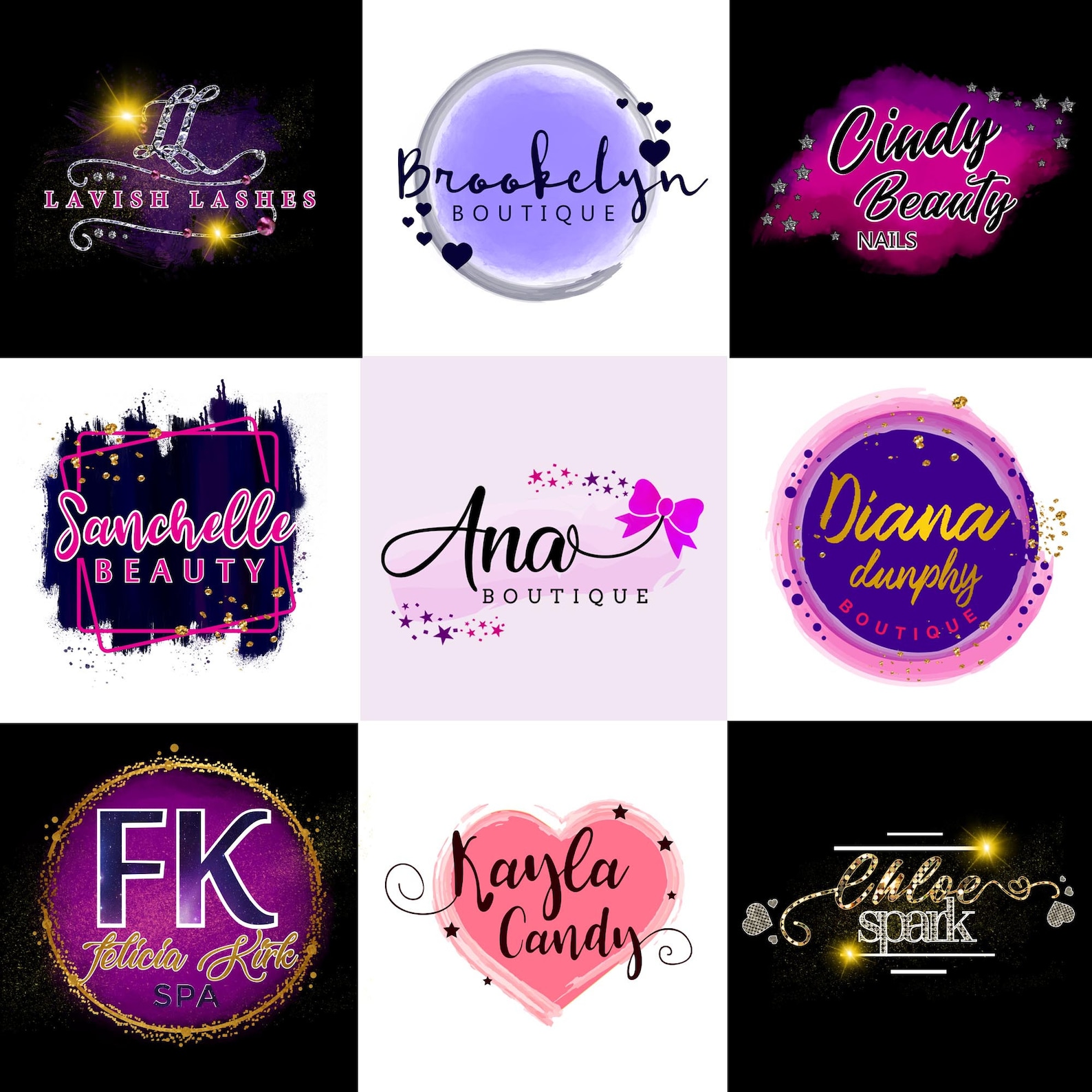 Custom Logo Design for Brand Instant Download Professional - Etsy