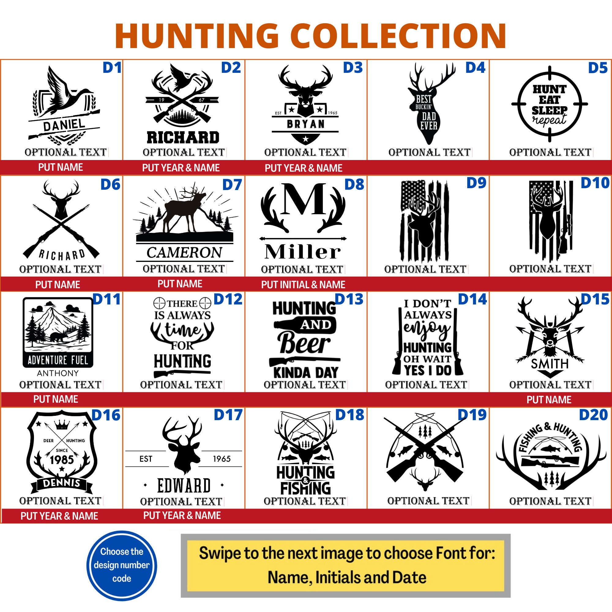 Personalized Hunting and Fishing Beer Glasses Gifts for - Etsy