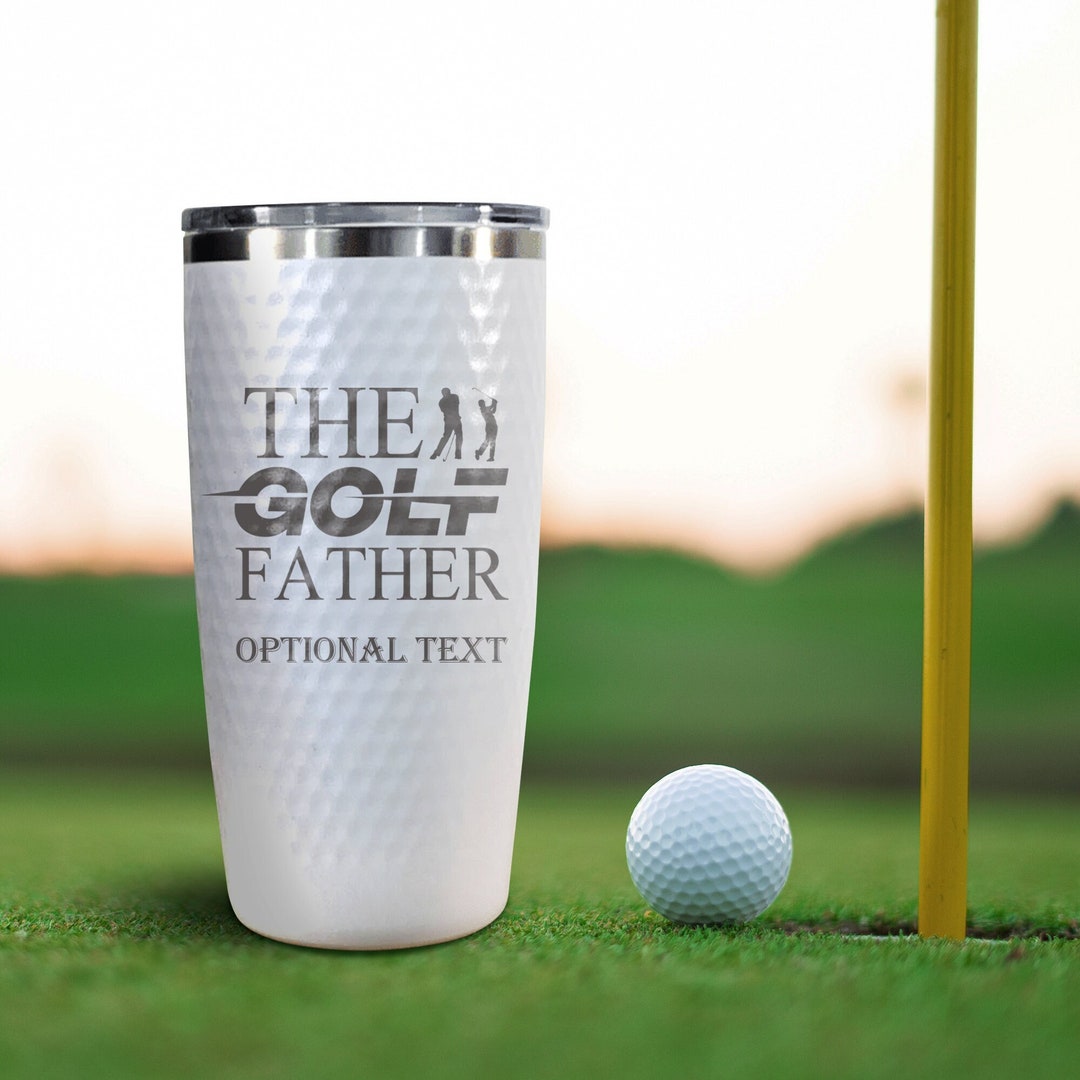 The Golf Father Golfer Tumblers, Personalized Golf Gifts Tumbler, 20oz ...